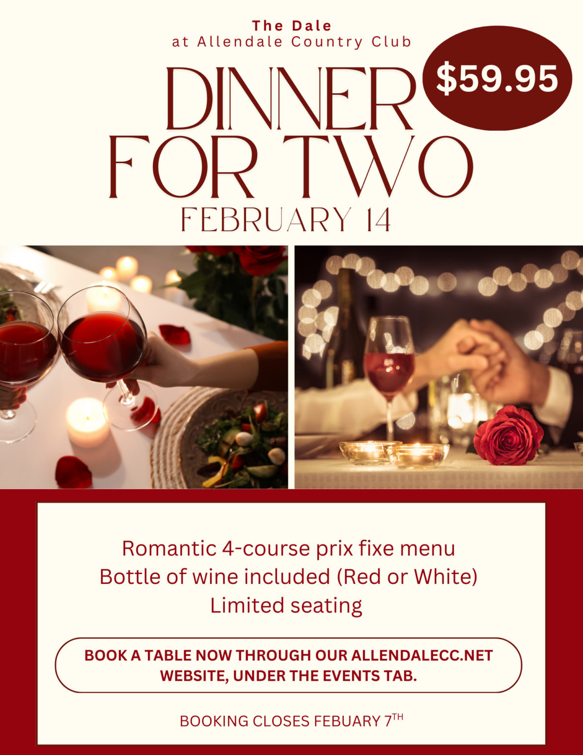 Valentines Day – Allendale Country Club